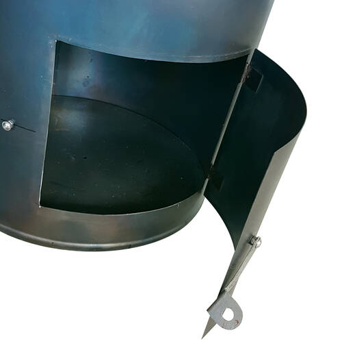 165 Liter – Feuerfass mit Stehtischaufsatz - Die Stahlbude - Feuerkörbe ...