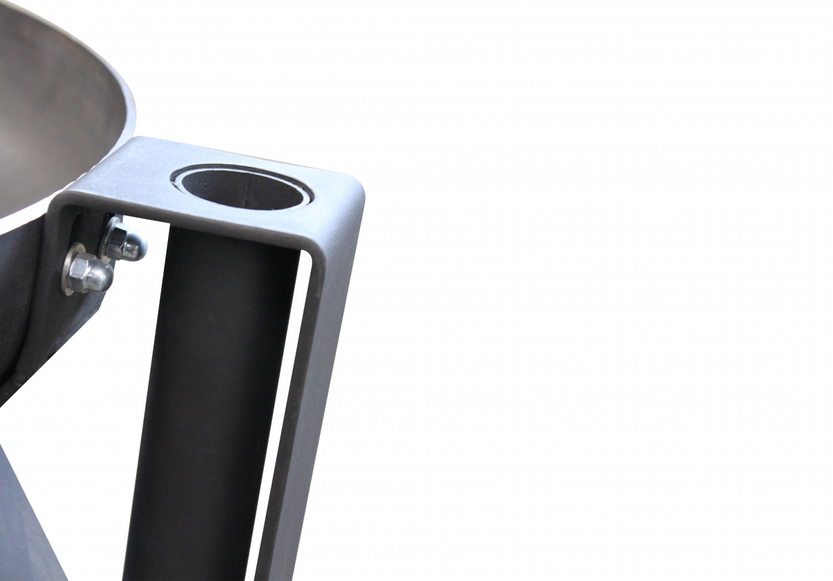 165 Liter – Feuerfass mit Stehtischaufsatz - Die Stahlbude - Feuerkörbe ...